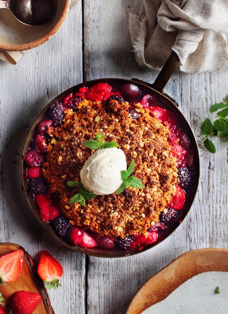 Summer Berry Crumble - Gaz Oakley