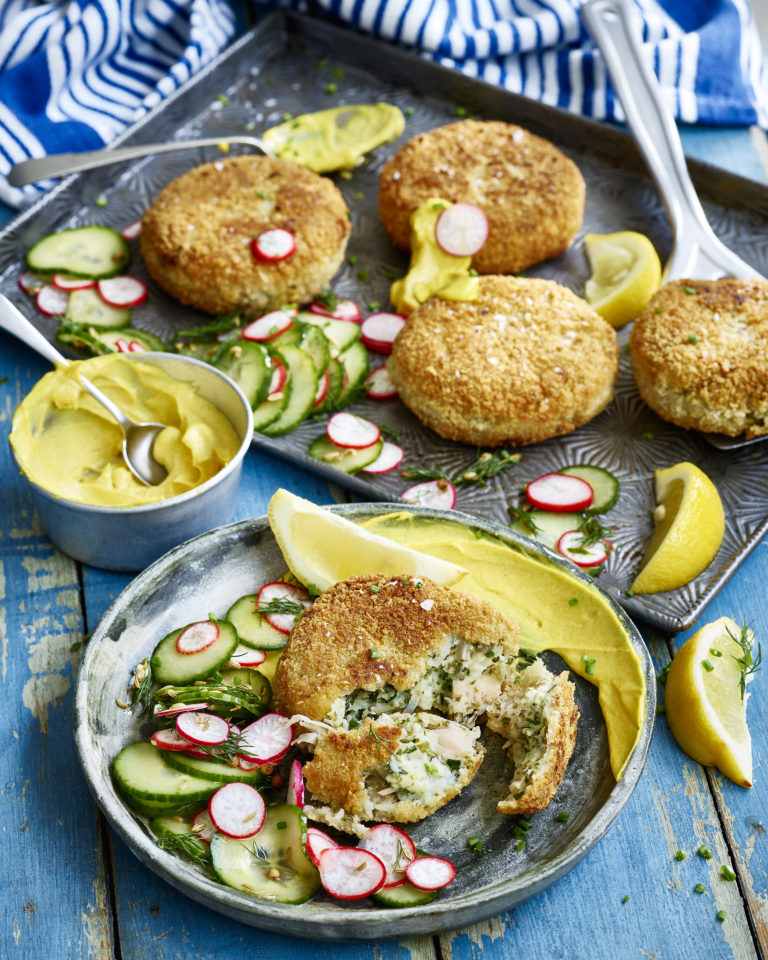Vegan 'Fish' Cakes - Gaz Oakley