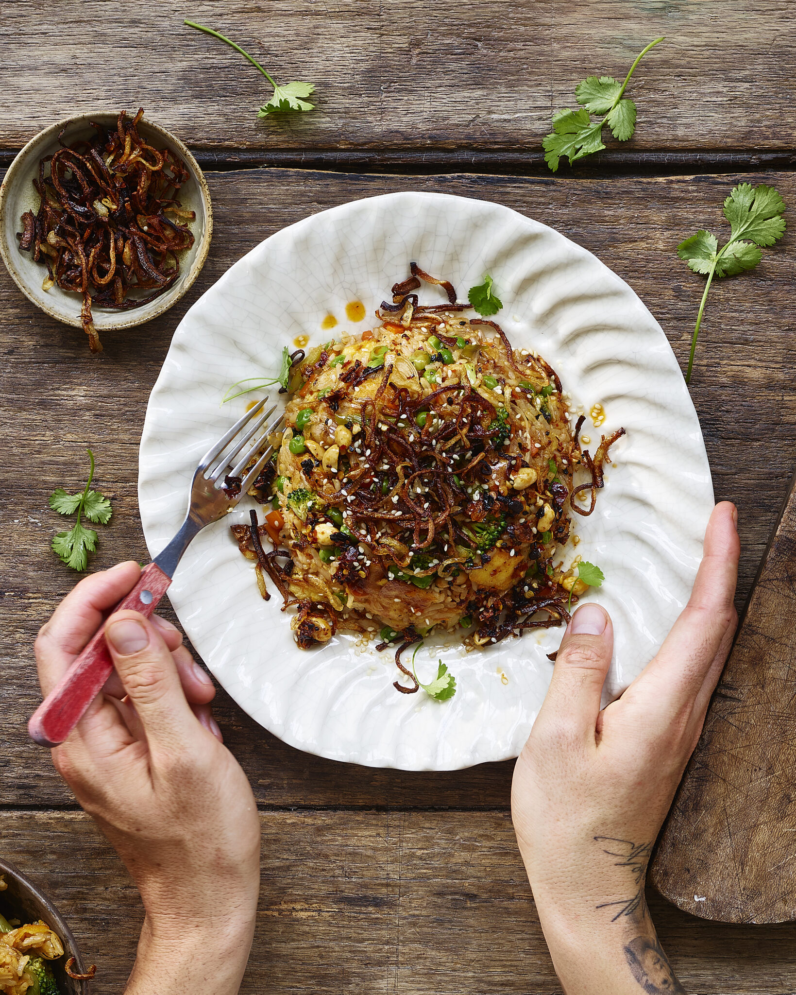 NO EGG FRIED RICE - Gaz Oakley