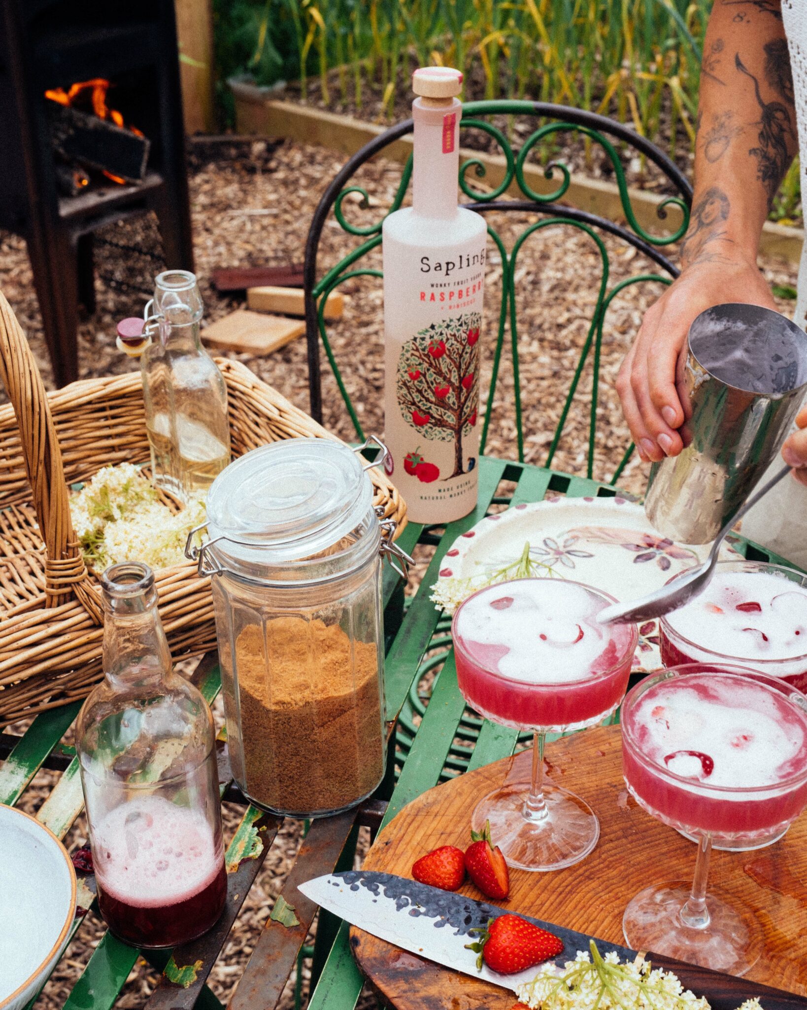 Elderflower Cocktail - Gaz Oakley