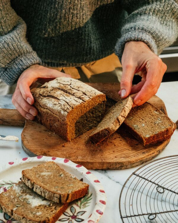 Coffee & Miso Rye Bread Loaf - Gaz Oakley